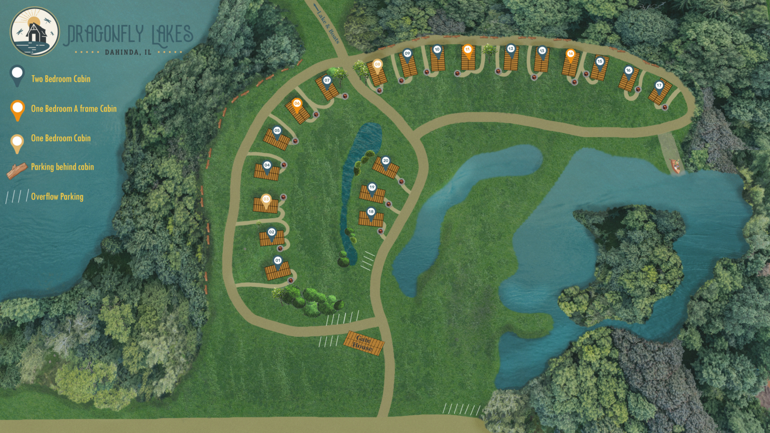 Cabins | Dragonfly Lake Cabins